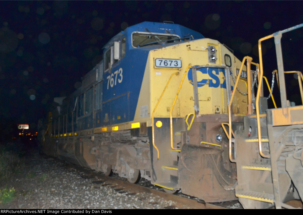 CSX CW40-8 7673
